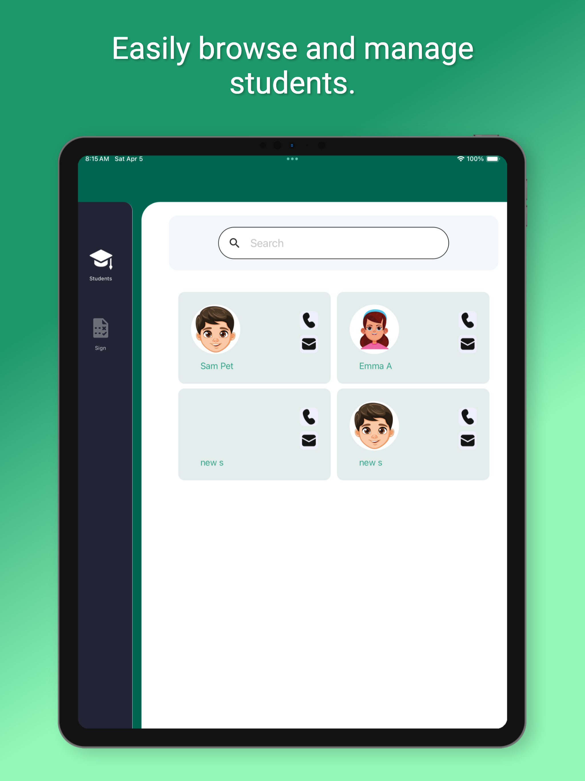 Little Leap Daycare management system